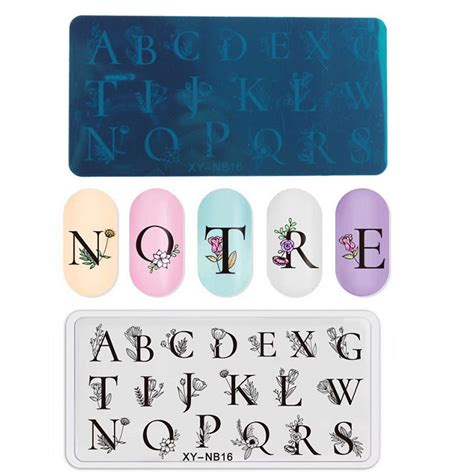 Badu Bg 12 6 см плочи за щамповане на нокти Сърце Котешка цифра Писмо Фестивална шарка Плочи за