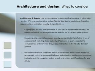 Writing RPG Applications Using Cryptographic Services APIs PPT