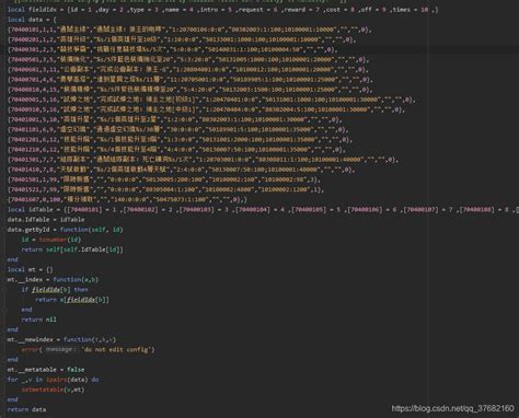 Excel 导出 为 Lua 配置文件unity中excel转化为lua Csdn博客