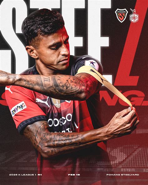 포항스틸러스 축구단 𝑾𝒆 𝑨𝒓𝒆 𝐒𝐓𝐄𝐄𝐋𝐄𝐑𝐒 2025시즌 포항스틸러스를 이끌 코칭스태프 구성 완료 감독 박태하 수석코치 김성재 코치 김치곤 이규용 Gk