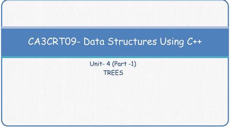 Data Stuctures Treespptx