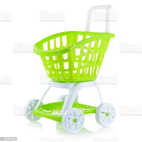 흰색 배경에 고립 된 어린이 쇼핑 카트 슈퍼마켓을위한 플라스틱 트롤리 쇼핑 개념 식료품 바구니 매장에 대한 아이디어 0명에 대한 스톡 사진 및 기타 이미지 Istock