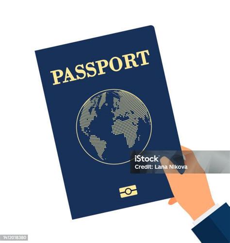 면역 여권을 소지 한 손 예방 접종 증명서 또는 문서 플랫 벡터 일러스트레이션을 가진 사람 건강 코로나 바이러스 전염병 배너 웹 사이트 디자인 또는 방문 페이지에 대한 여행