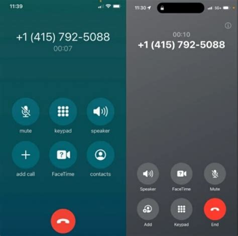 Ios17서 아이폰 통화 종료 버튼 위치 바뀐다