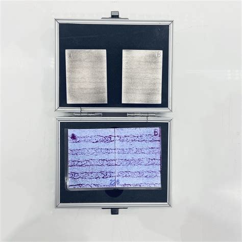 Calibration Block Penetrant Testing Specimen Ym A Aluminum Alloy Material