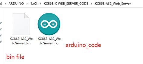 Arduino Ide Demo Source Code For Kc868 A32 07 Kc868 A32webservercode