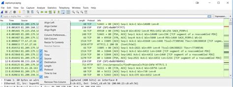 wireshark column setup deepdive packet foo network packet capture