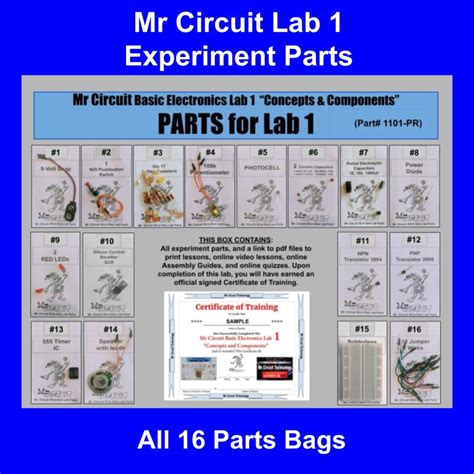 Mr Circuit Lab 1 1101 Lab Worlds Most Popular Cte Basic Electronic
