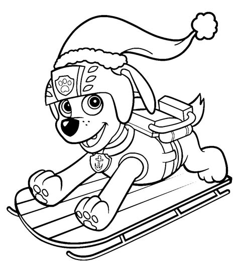 Розмальовки щенячий патруль