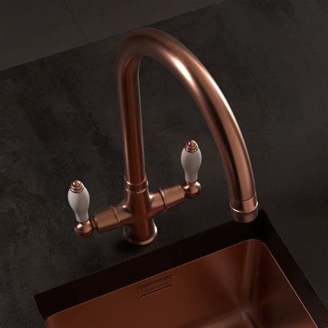 Clearwater Elegance Brushed Copper Tap Uk