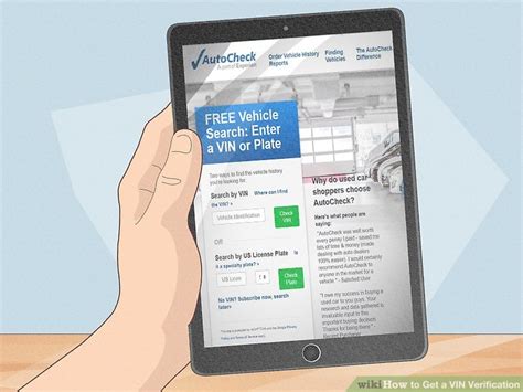 4 Ways To Get A VIN Verification WikiHow