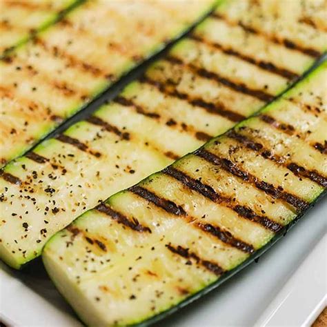 Grilled Zucchini Spears Easy Grilled Zucchini Recipe