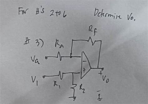 Solved Determine Vo