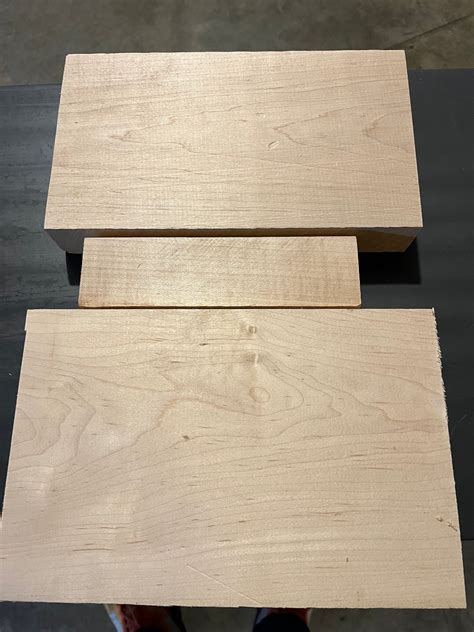 Hard Rock Maple Blanks Etsy