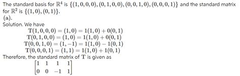 Solved In This Exercise The Solution Of Part A Gave Me Chegg Com