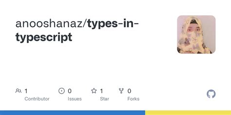 Types In Typescriptappts At Main · Anoosh Naztypes In Typescript · Github