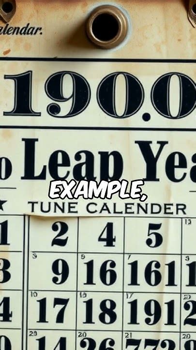 Leap Year Rules Explained Facts Trending Trendingshorts Shorts