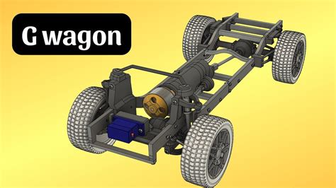 3d Printed Rc Chassis G Wagon Assembly Part 4 Youtube