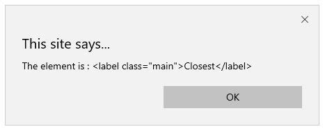 JQuery Closest Learn Various Simple Examples Of JQuery Closest