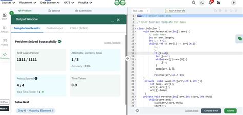 gfg160 geeksforgeeks gfg160series day5 codingchallenge… parthvi jaiswal