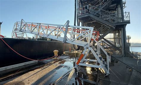 Marinastep Barge Loading Truss Gangway System Saferack