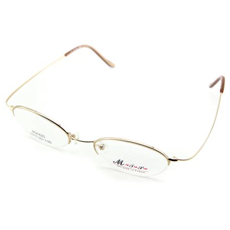 Monture de lunettes de vue demi cerclée LB5042 Doré LUNETTES DE VUE