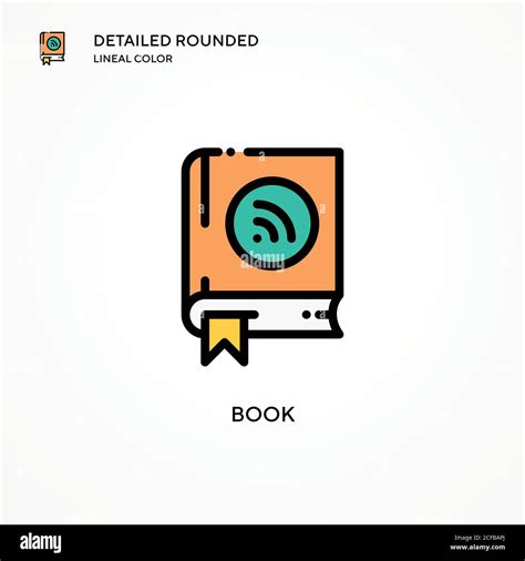 Book Vector Icon Modern Vector Illustration Concepts Easy To Edit And