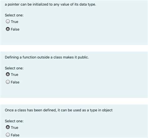 Solved A Pointer Can Be Initialized To Any Value Of Its Data