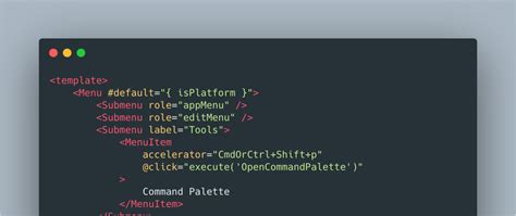 Create Application Menus With Vue Templates In Electron Dev Community