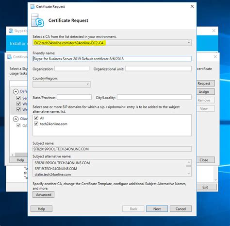 Skype For Business Server 2019 Deployment Step By Step Part 4 Tech24online