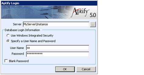 Connecting To An Aptify Server Using The Desktop Client Aptify Support