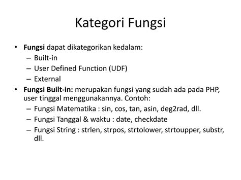 Ppt Array Dan Fungsi Powerpoint Presentation Free Download Id3441168