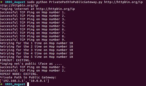 Traceroute To The Front Door Trimming Public Net Hops Xrdsxrds