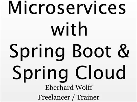 Pdf Microservice With Spring Boot And Spring Cloud Dokumentips