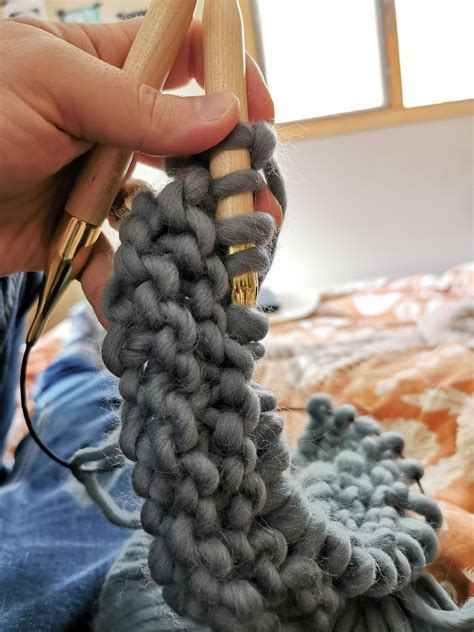 The First Four Rows I Ve Ever Knit R Casualknitting