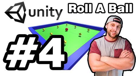 Unity Beginner Basics Video Game Design 202122 Roll A Ball 4 Youtube
