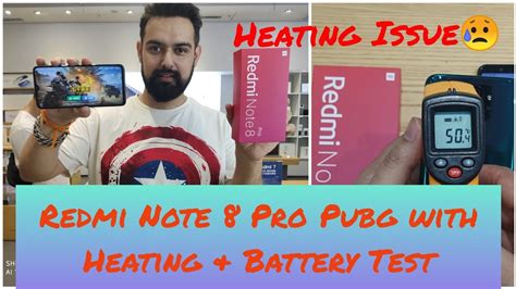 Redmi Note 8 Pro Heating Issue In PUBG YouTube