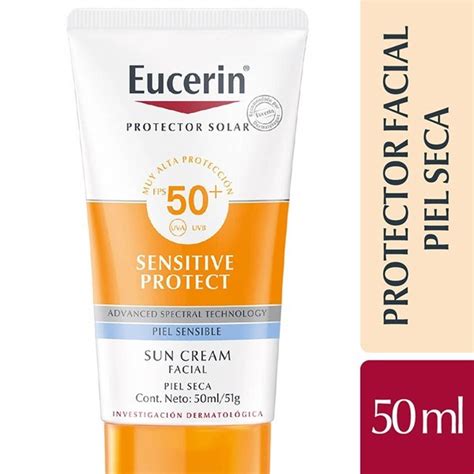 Eucerin Protector Solar Facial En Crema Sensitive Protect Sun Fps 50 50 Ml Eucerin Solares