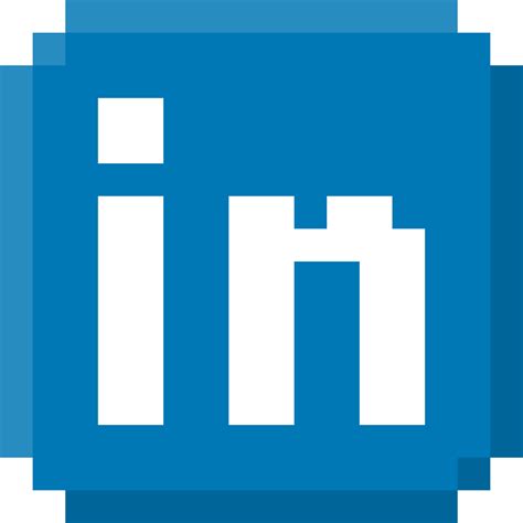Linkedin Pixel Logo Social Media And Logos Icons