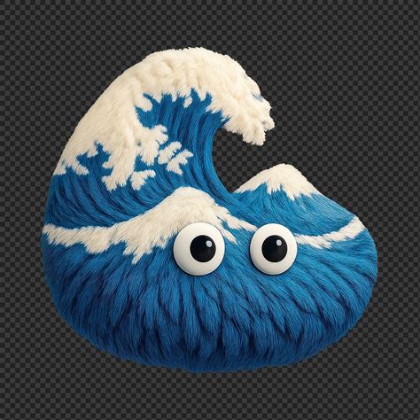 Png Furry Wave Googly Eyes Free Png Rawpixel
