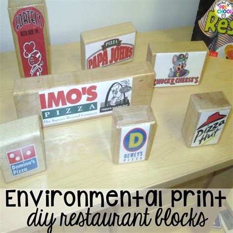 Environmental Print Scaled Pocket Of Preschool