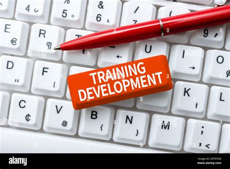 Handwriting Text Training Development Concept Meaning Learn And Expand Skills And Knowledge