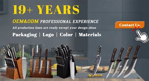 Professional 14 Piece Chef Knife Sharpener Set With Wood Block