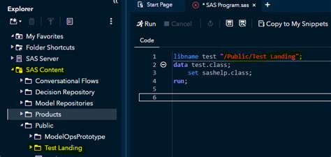 Sas 94 Metadata Bound Libraries Capability In Viya 4 Sas Support Communities
