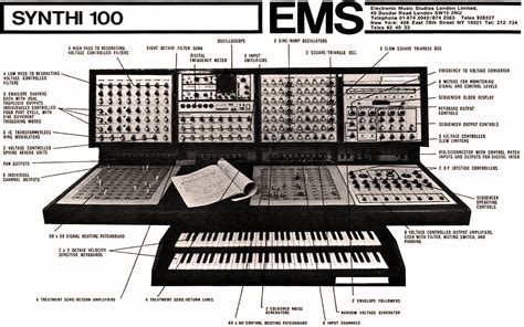 Ems Synthi 100 Modular Synthesizer Ranum Electronic Music Life