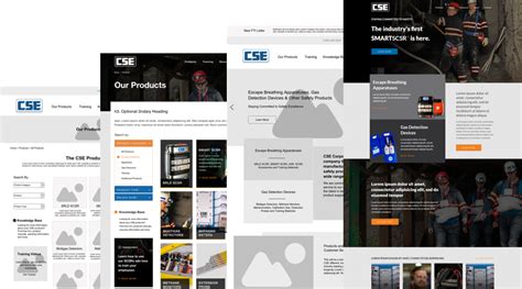 CSE Corporation Website Case Study Blue Archer