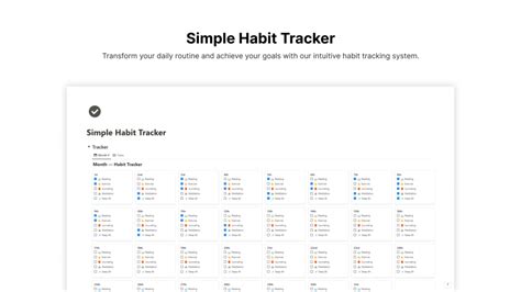 Simple Habit Tracker