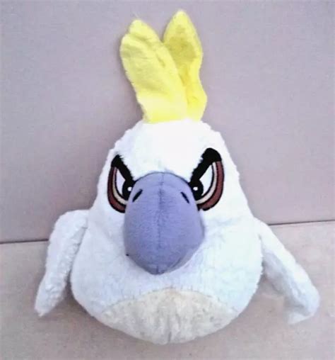 Very Rare 2011 Angry Birds Rio 9 Nigel Cockatoo Soft Plush £1499 Picclick Uk