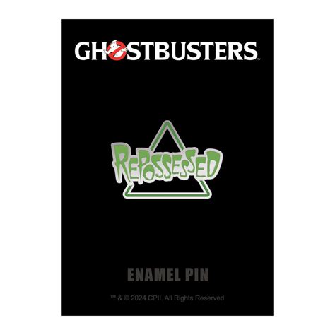 Ghostbusters Frozen Empire Repossessed Enamel Pin Ghostbusters Shop