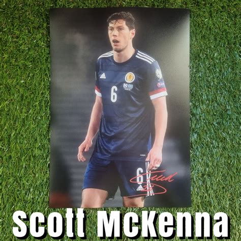 Scott Mckenna Signed Scotland Photos Imagine Memorabilia